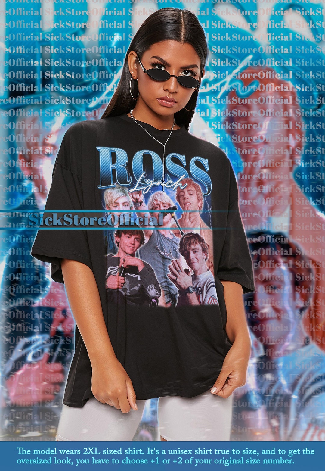 ROSS LYNCH Vintage Shirt, Ross Lynch Homage Tshirt, Ross Lynch Fan Tees ...