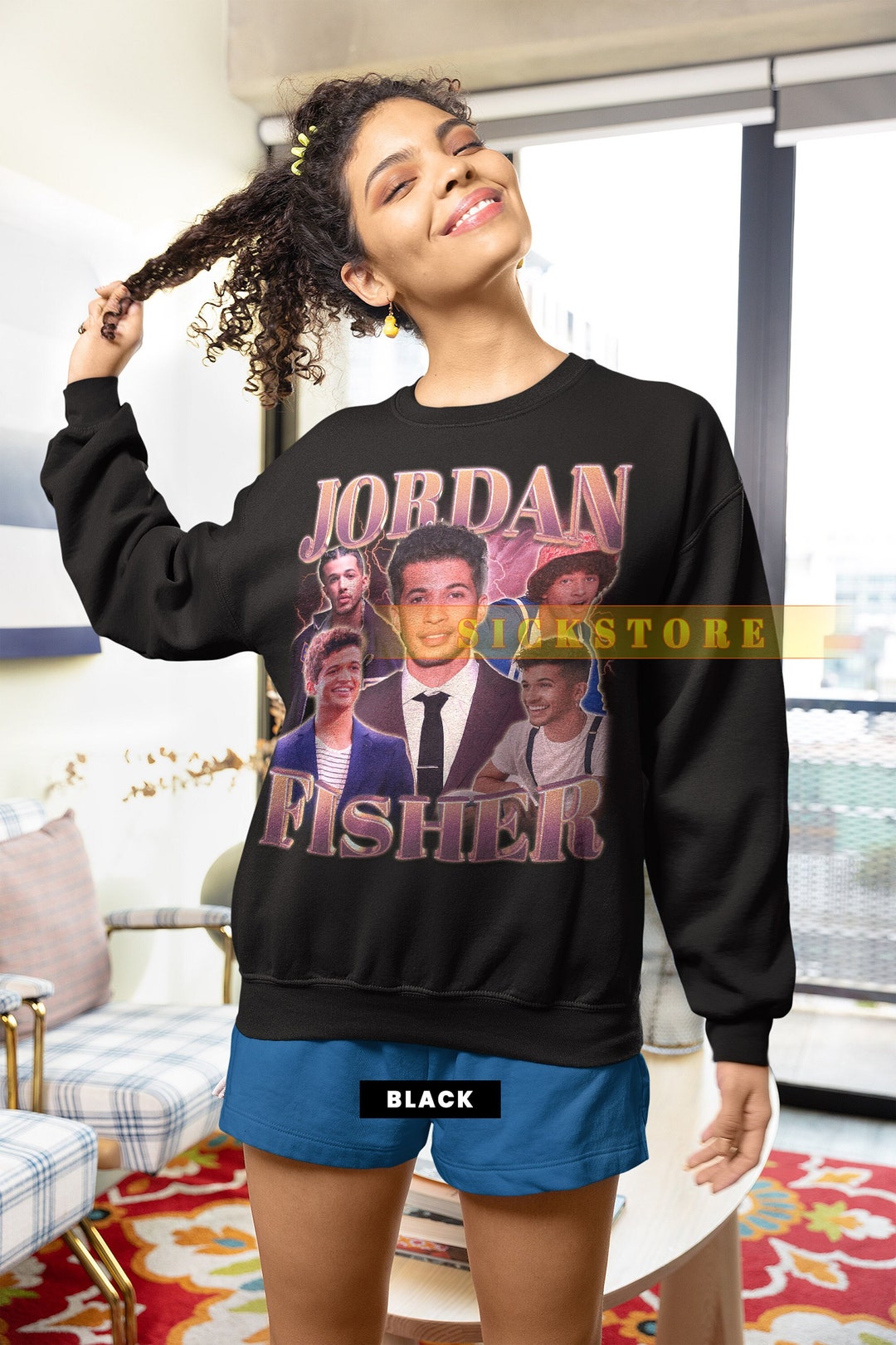 JORDAN FISHER Vintage Sweatshirt, Jordan Fisher Homage Sweater, Jordan ...