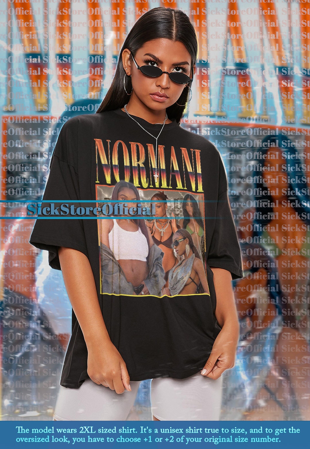 American Singer NORMANI KORDEI HAMILTON Vintage | Normani Homage Tshirt ...