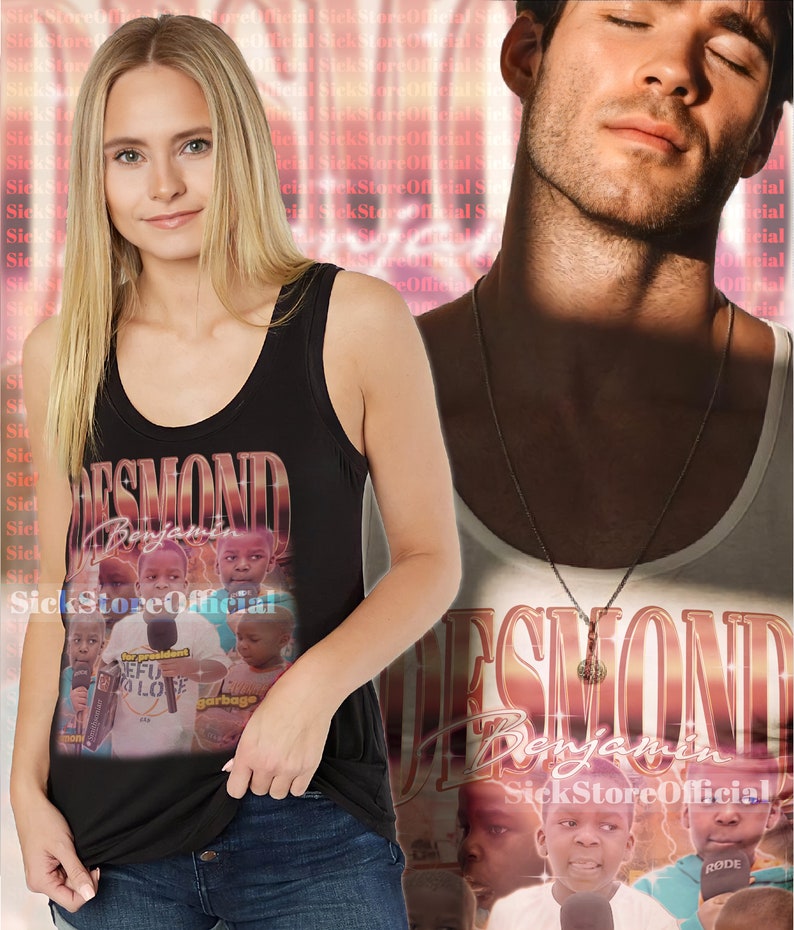 DESMOND BENJAMIN Vintage Shirt Homage Tshirt Desmond - Etsy