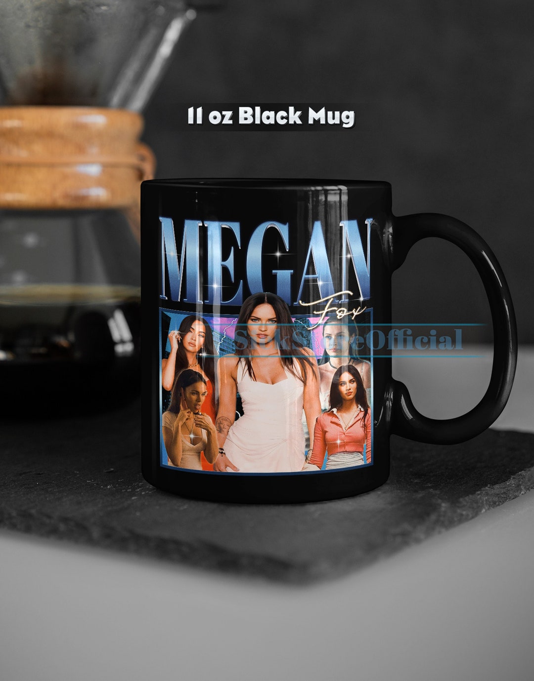 MEGAN FOX Coffee Mug, Megan Fox Tea Mug, Megan Fox Drinkware, Megan Fox ...