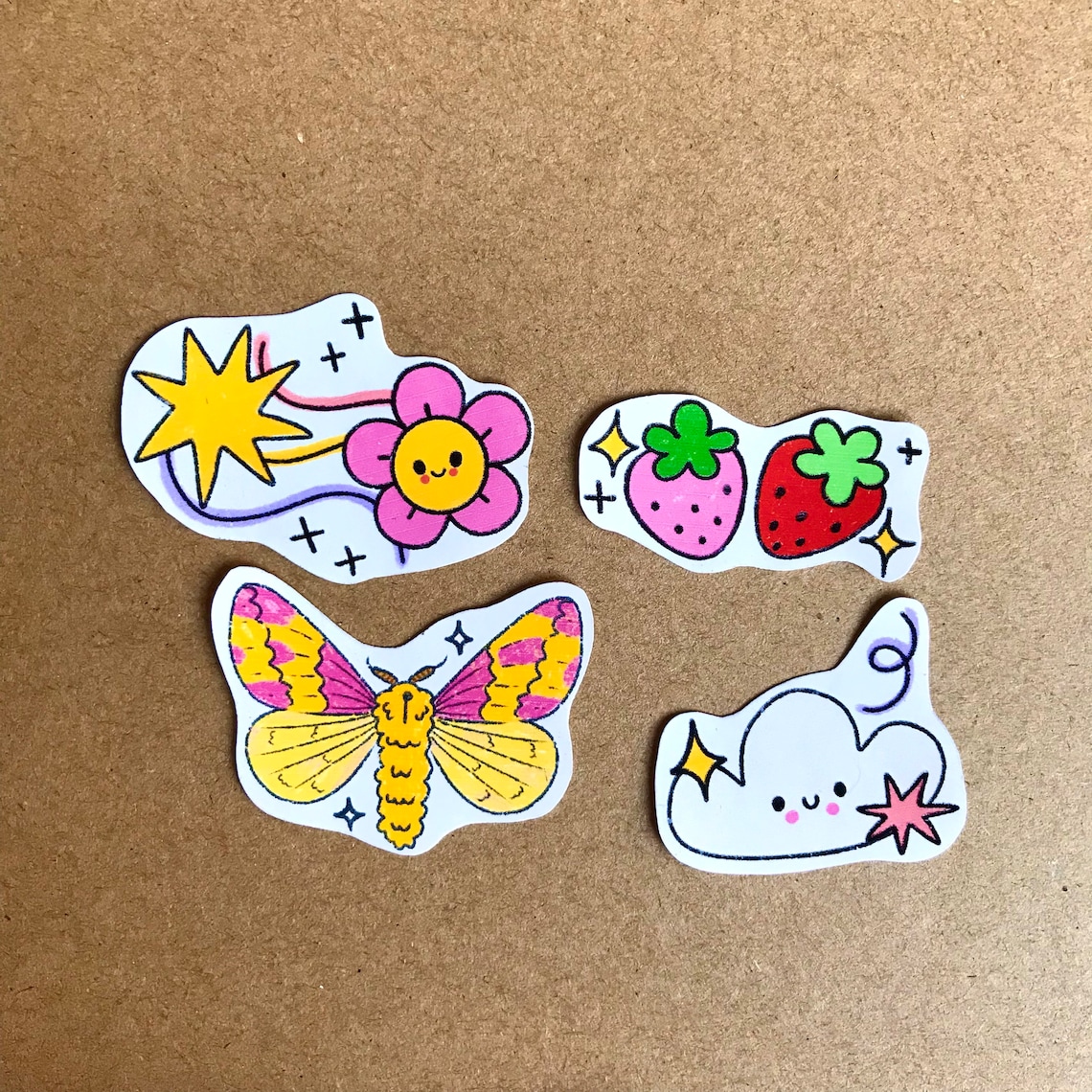 Cute Doodles Sticker Pack 1 - Etsy
