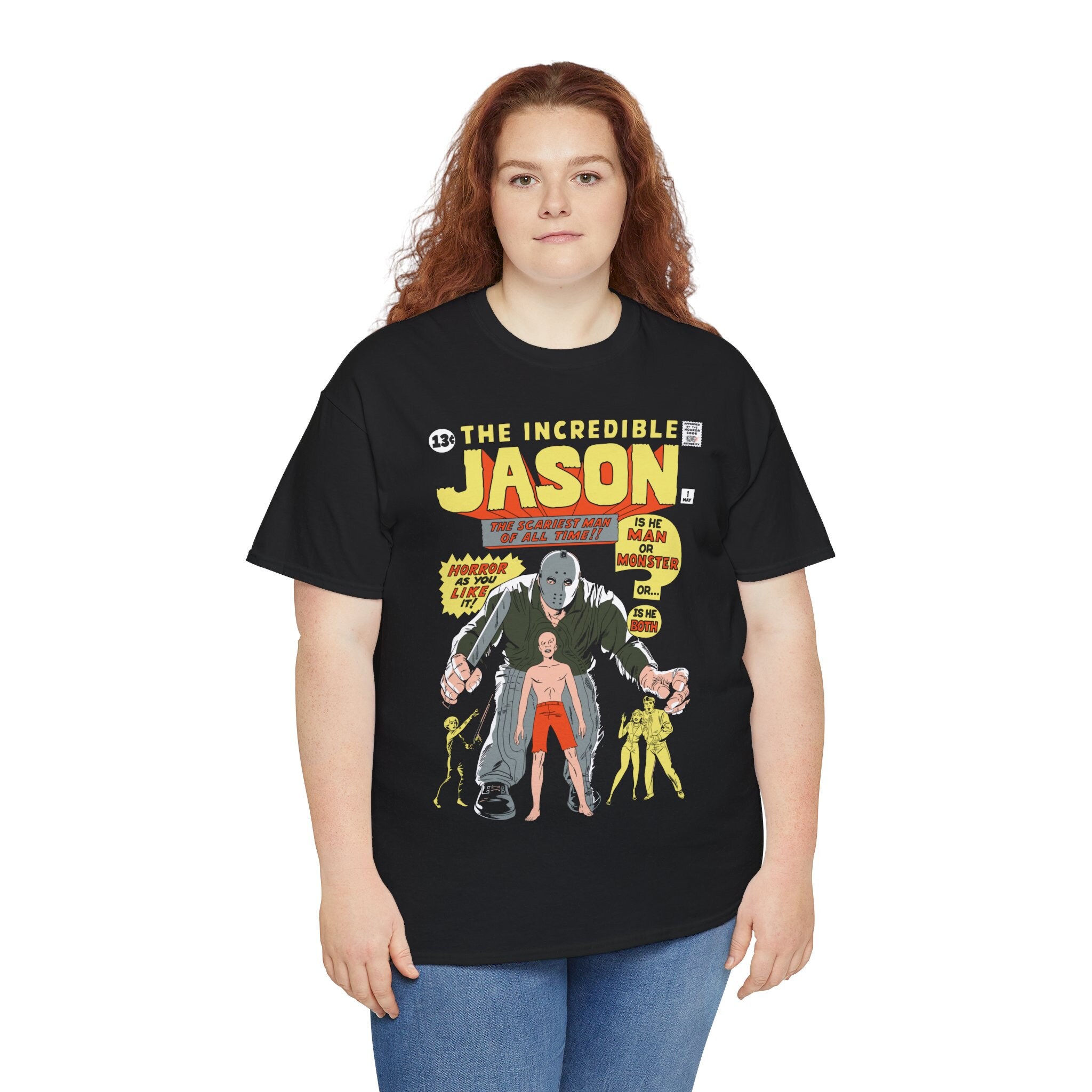 Friday the 13th - the Incredible Jason - Marvel Gildan Unisex Heavy ...