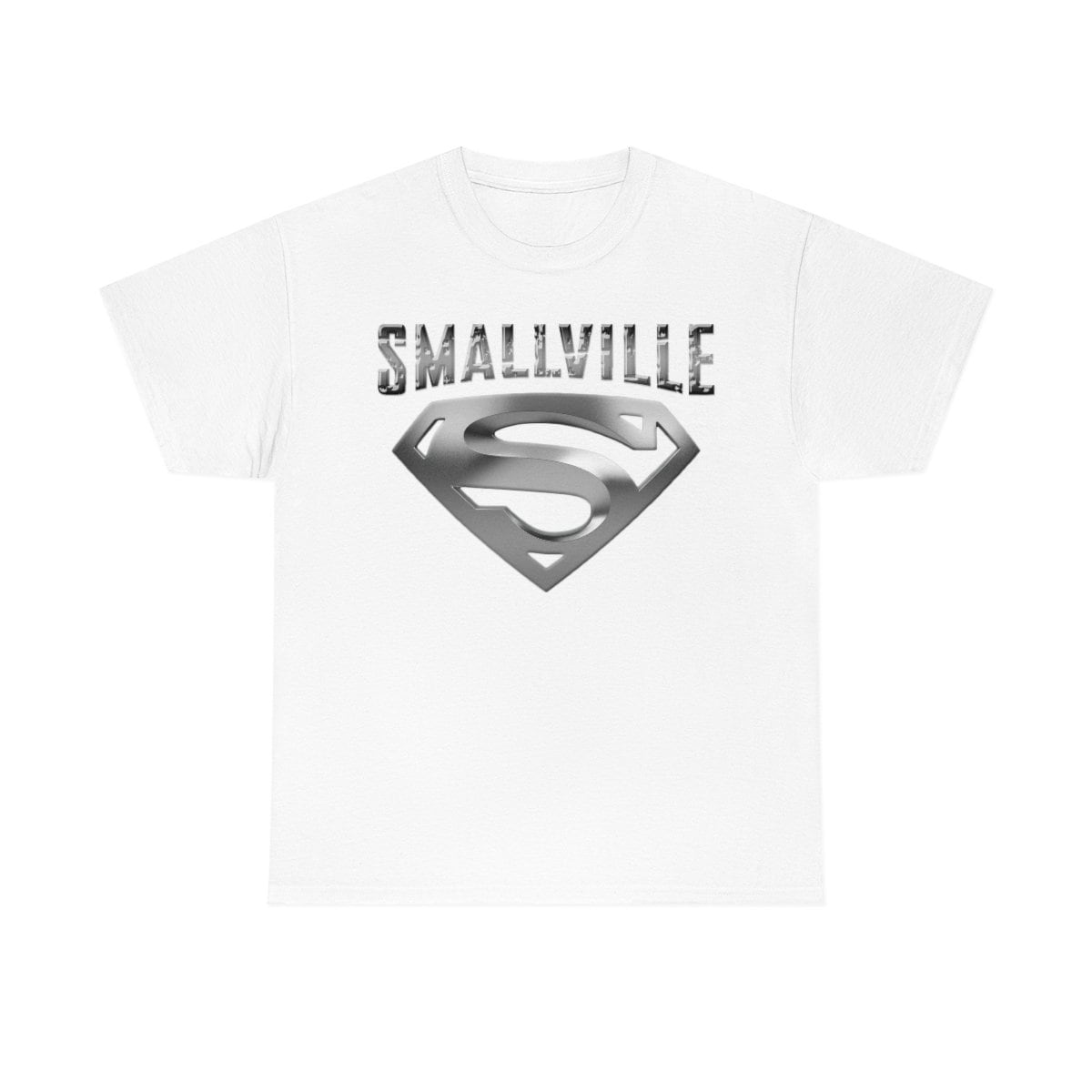 Smallville & Luthorcorp Front Back Print Gildan Unisex Heavy Cotton Tee ...