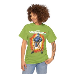 Cobra Commando / G.I. Joe Parody Gildan Unisex Heavy Cotton Tee - Etsy