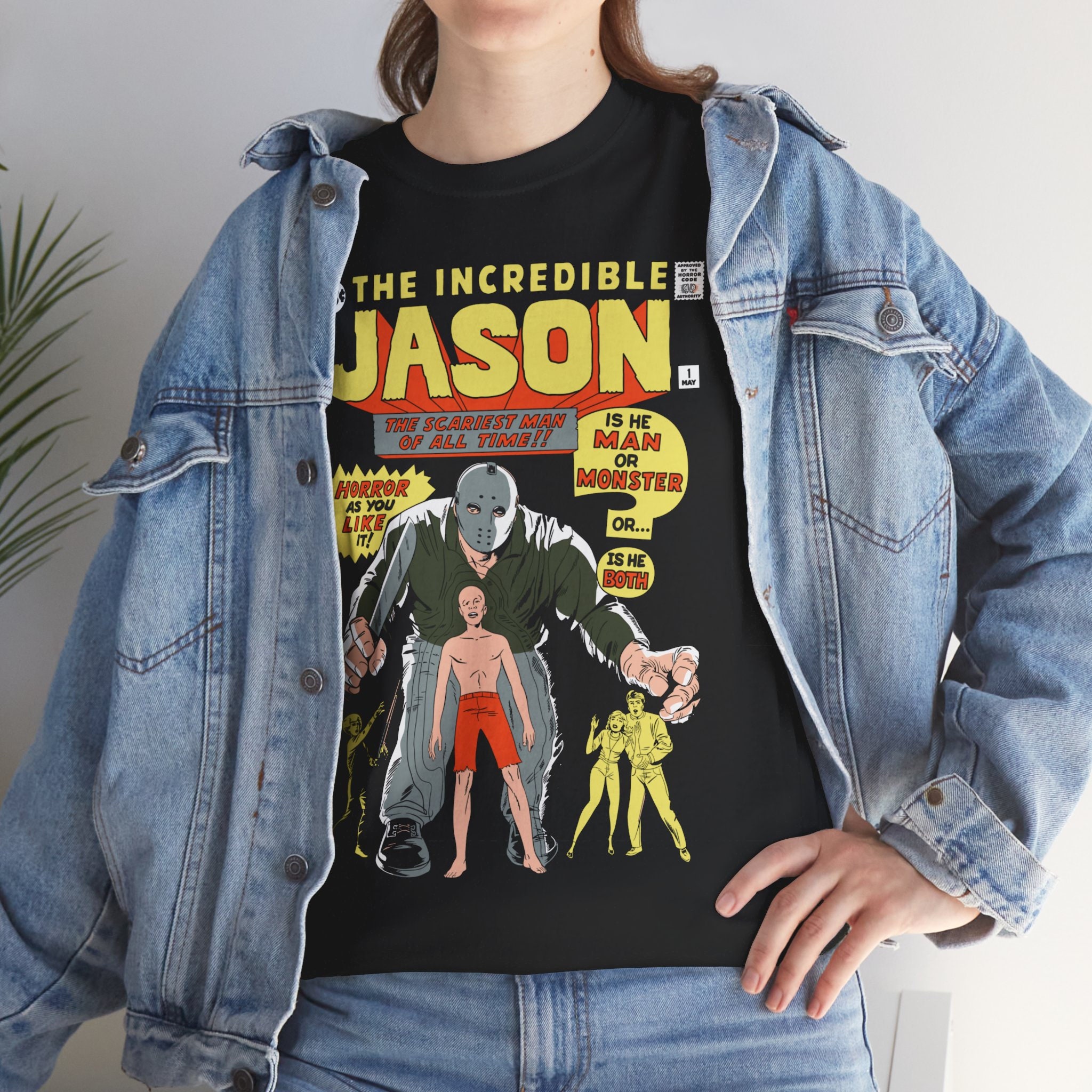 Friday the 13th - the Incredible Jason - Marvel Gildan Unisex Heavy ...