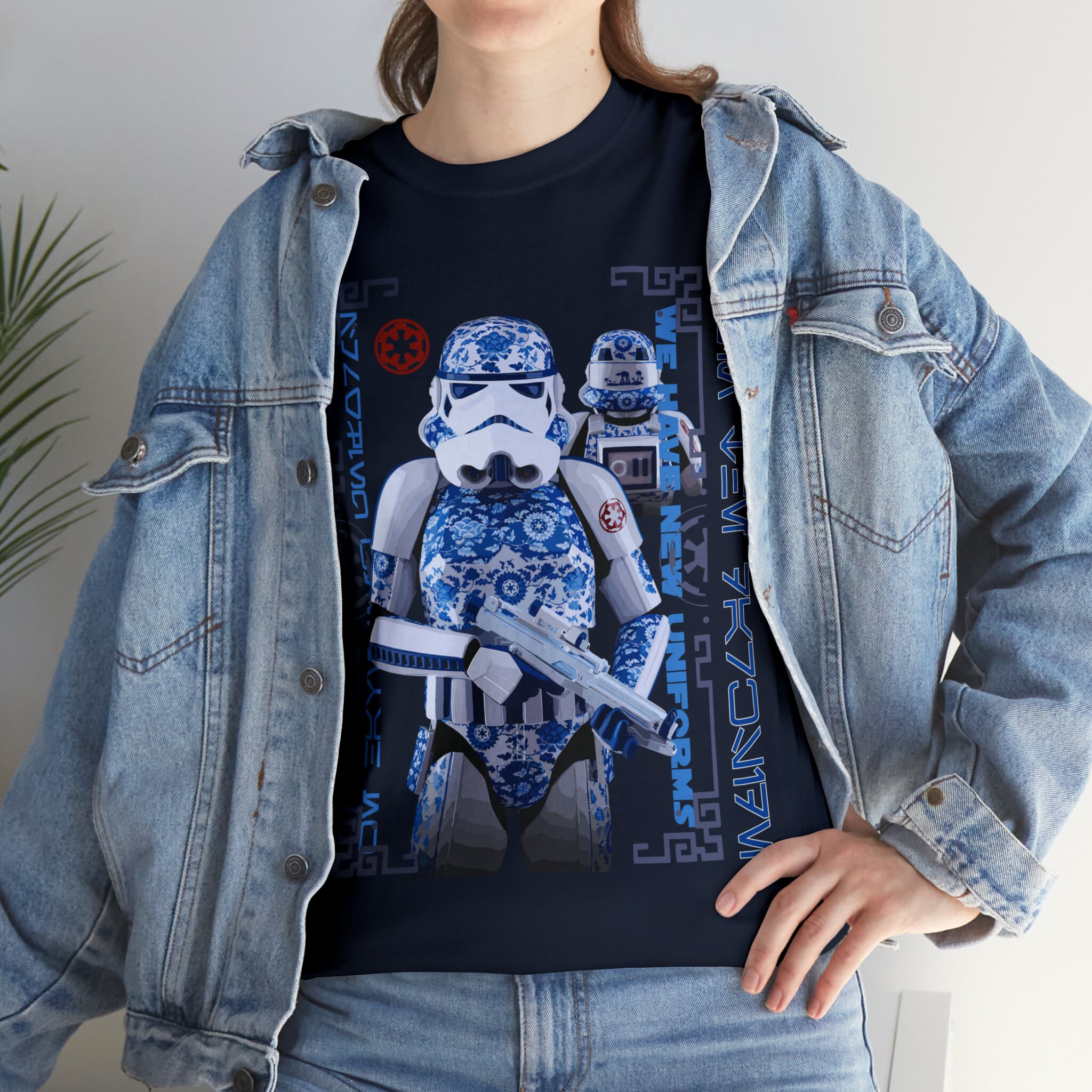 Star Wars Porcelain Blue Stormtrooper Gildan Unisex Heavy - Etsy