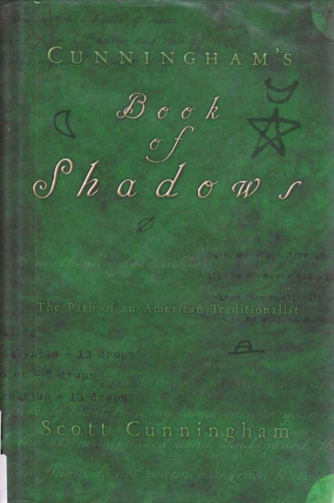 Book of Shadows Scott Cunningham Magical Lore Spells and - Etsy