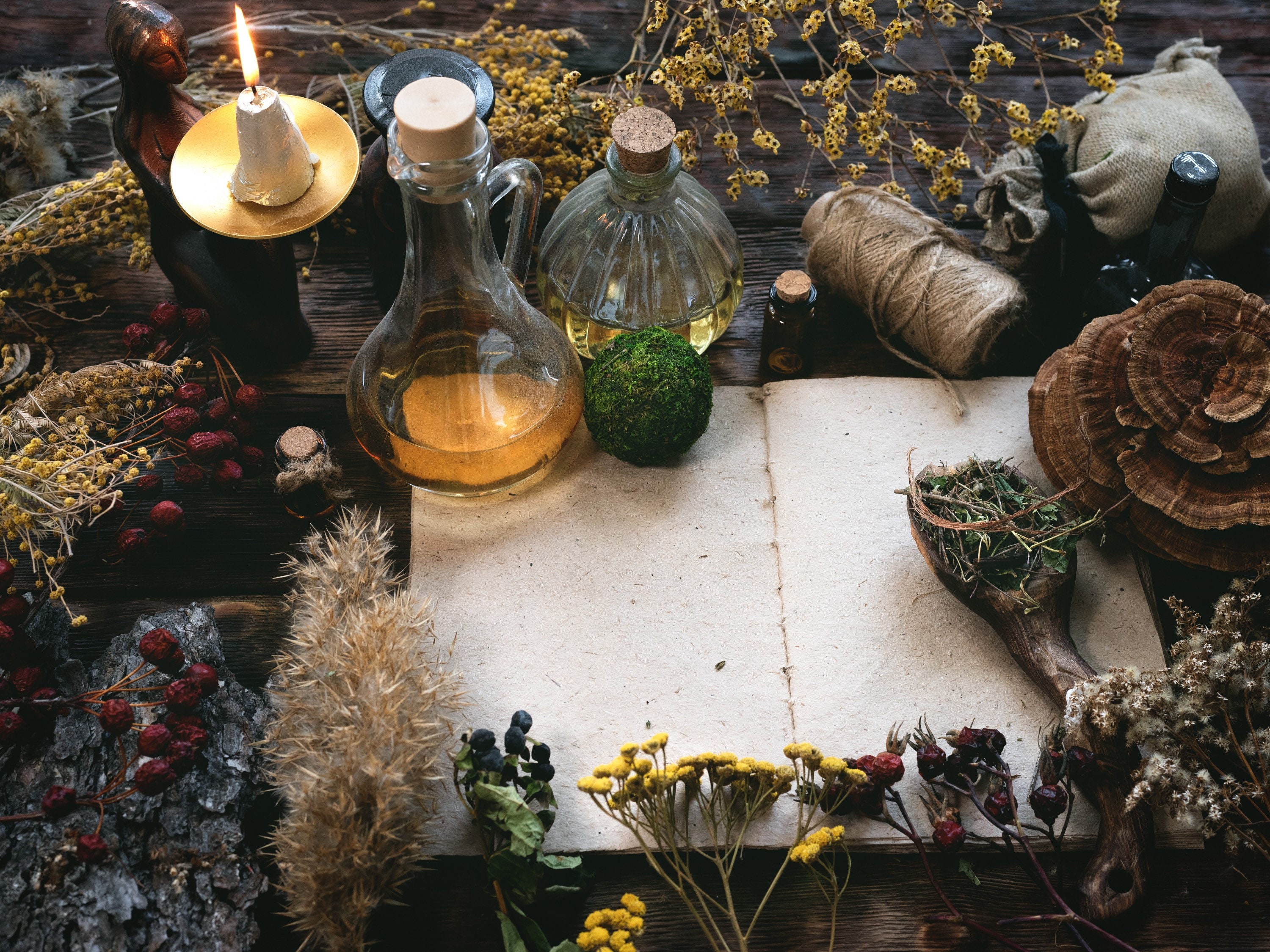 Book of Shadows Scott Cunningham Magical Lore Spells and - Etsy