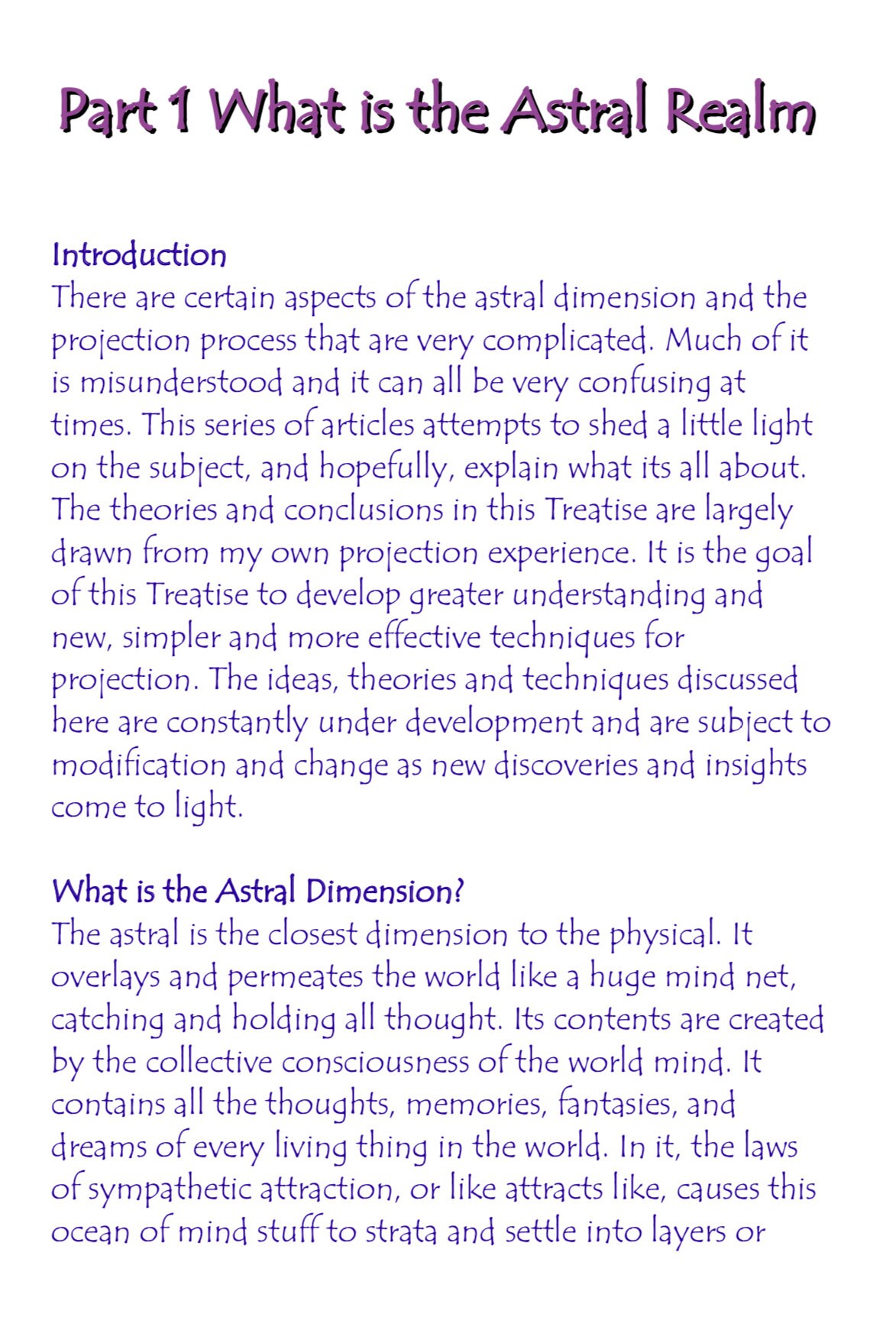 Astral Projection 101, A Complete Guide on Astral Projection, Learn About the Astral Realm ...