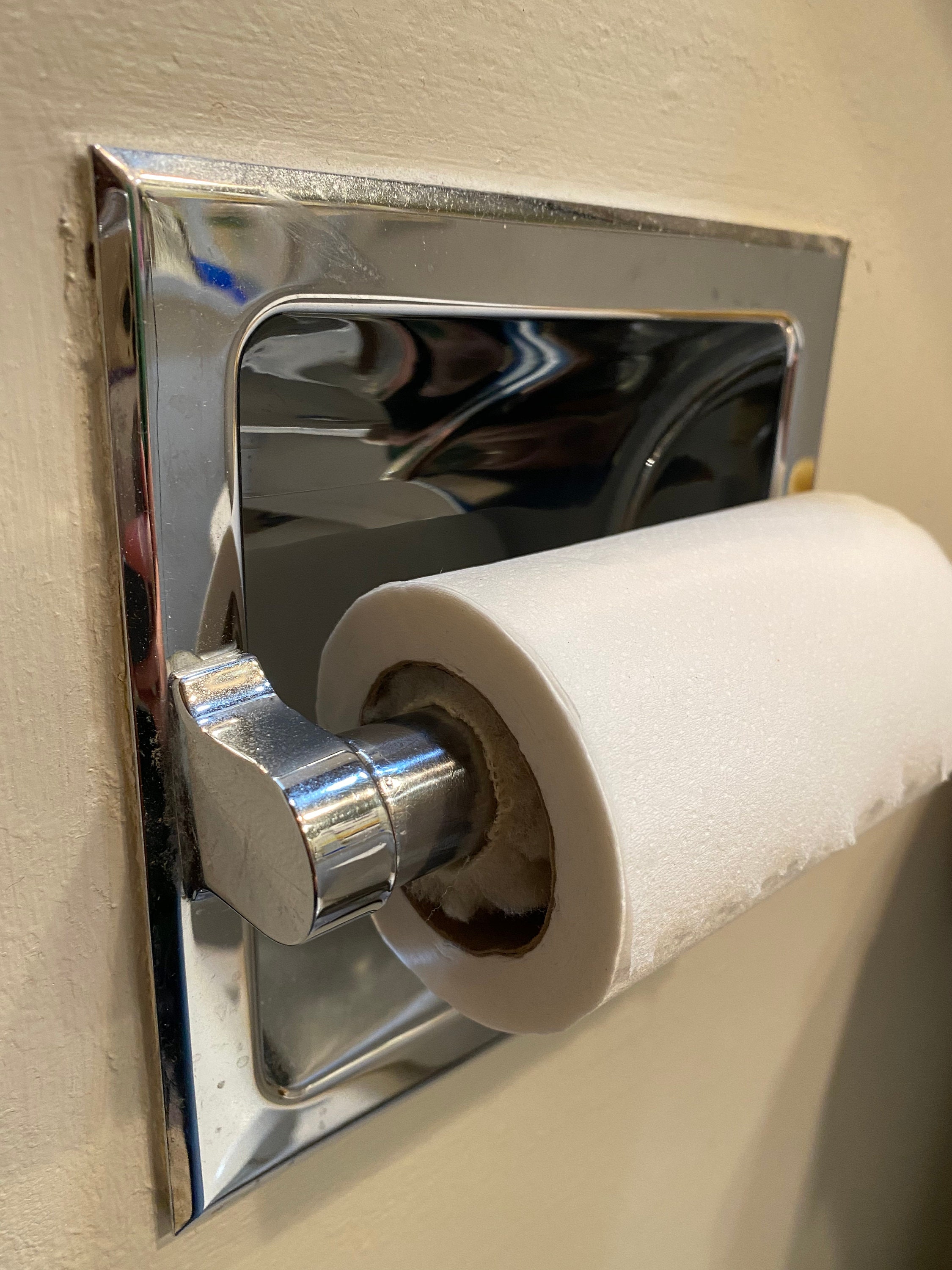 Insert Spindle Toilet Paper Roller Holder Qty 4 Beige 4x2x1 Fabric - Etsy