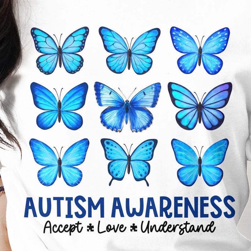 Autism Butterfly - Etsy