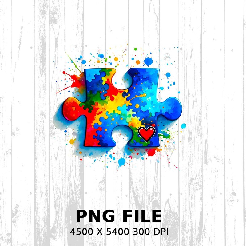 Autism Puzzle Piece - Etsy