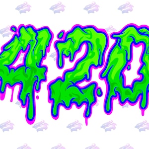 420 Melted PNG, 420 Png, Leaf PNG, Sublimation Download, Plant Design ...