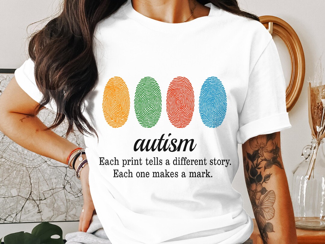 Autism Fingerprint PNG, Autism Awareness PNG, Fingerprint Art, Unique ...