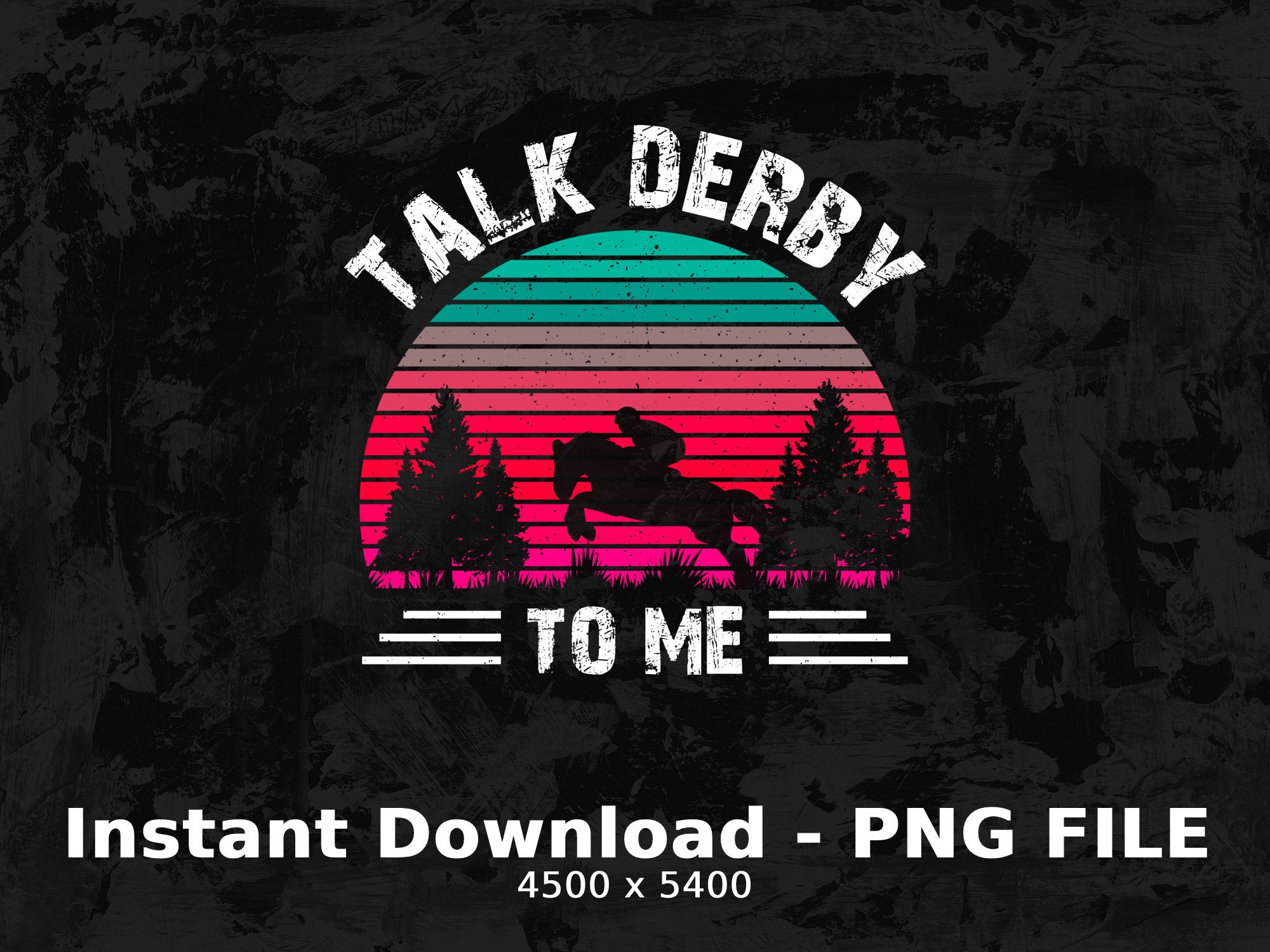 Talk Derby to Me PNG Talk Derby to Mehorse Racing Pngderby - Etsy