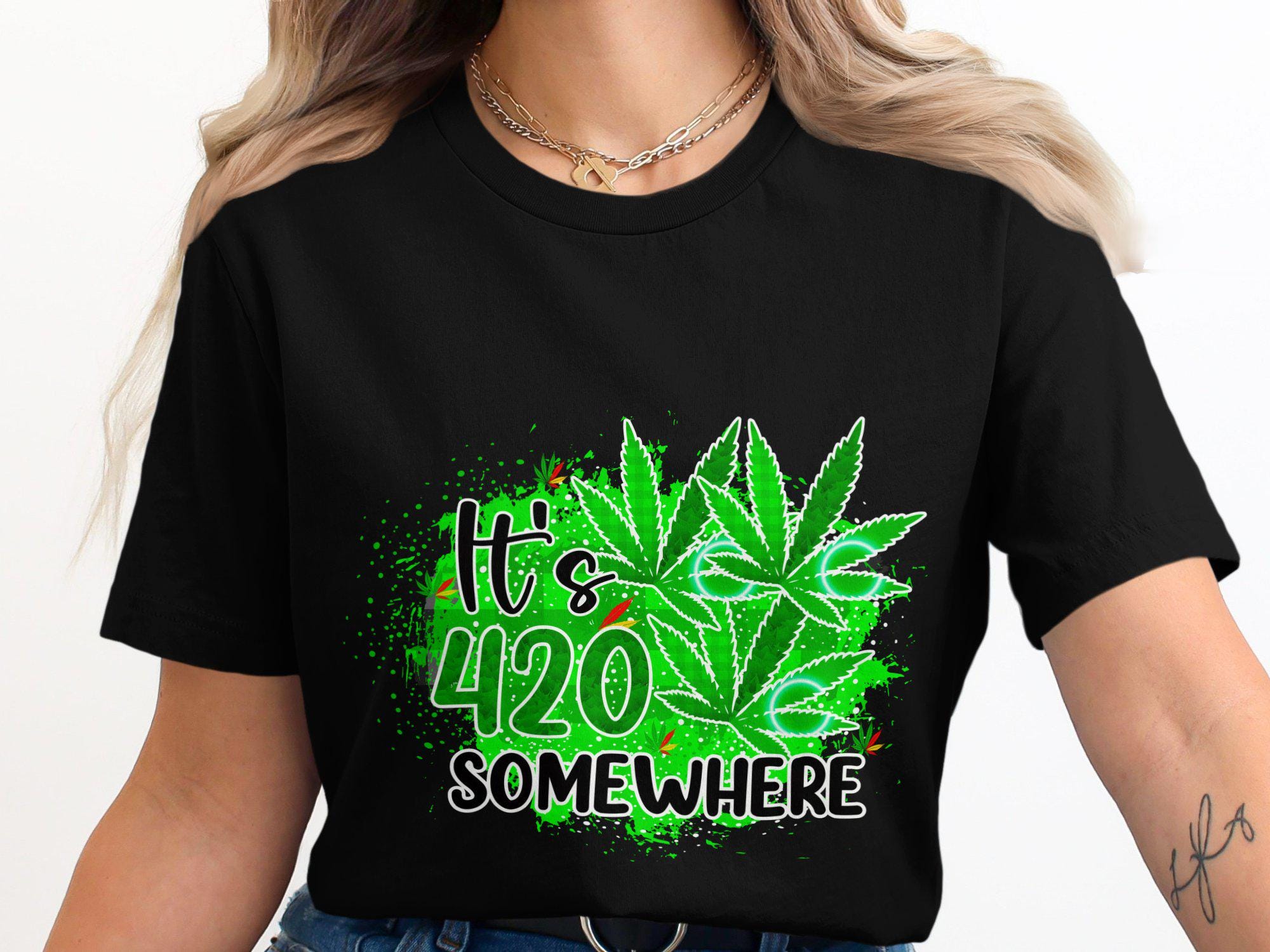 It's 420 Somewhere PNG, 420 Png, Leaf PNG, Sublimation Download, Plant ...