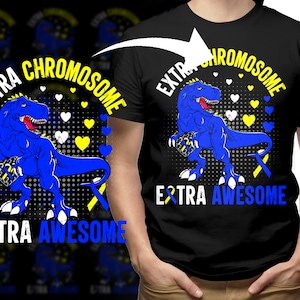 Extra Chromosome Extra Awesome Down Syndrome Awareness Day PNG Instant ...
