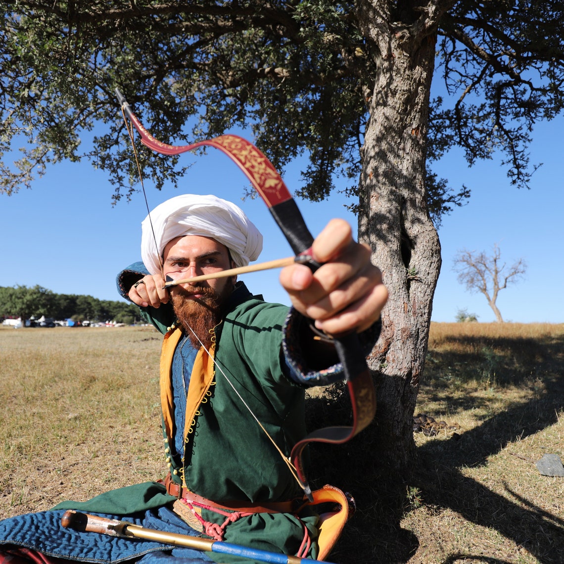 Metbows Black I Turkish Bow Ottoman Bow Traditional Archery Active - Etsy