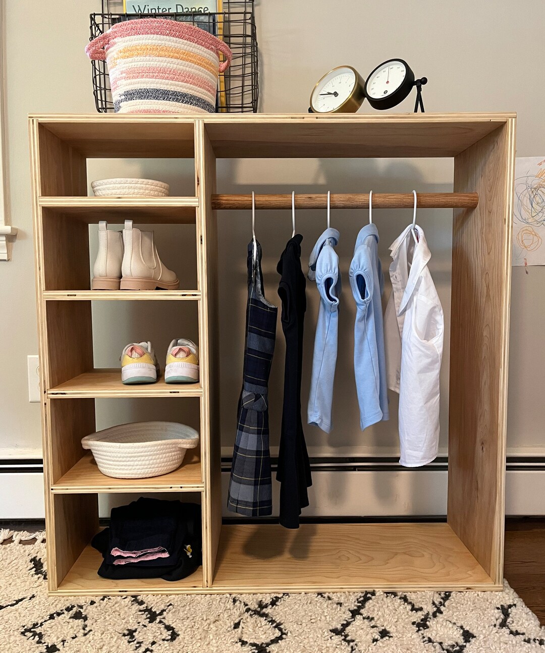 Montessori Wardrobe - Etsy