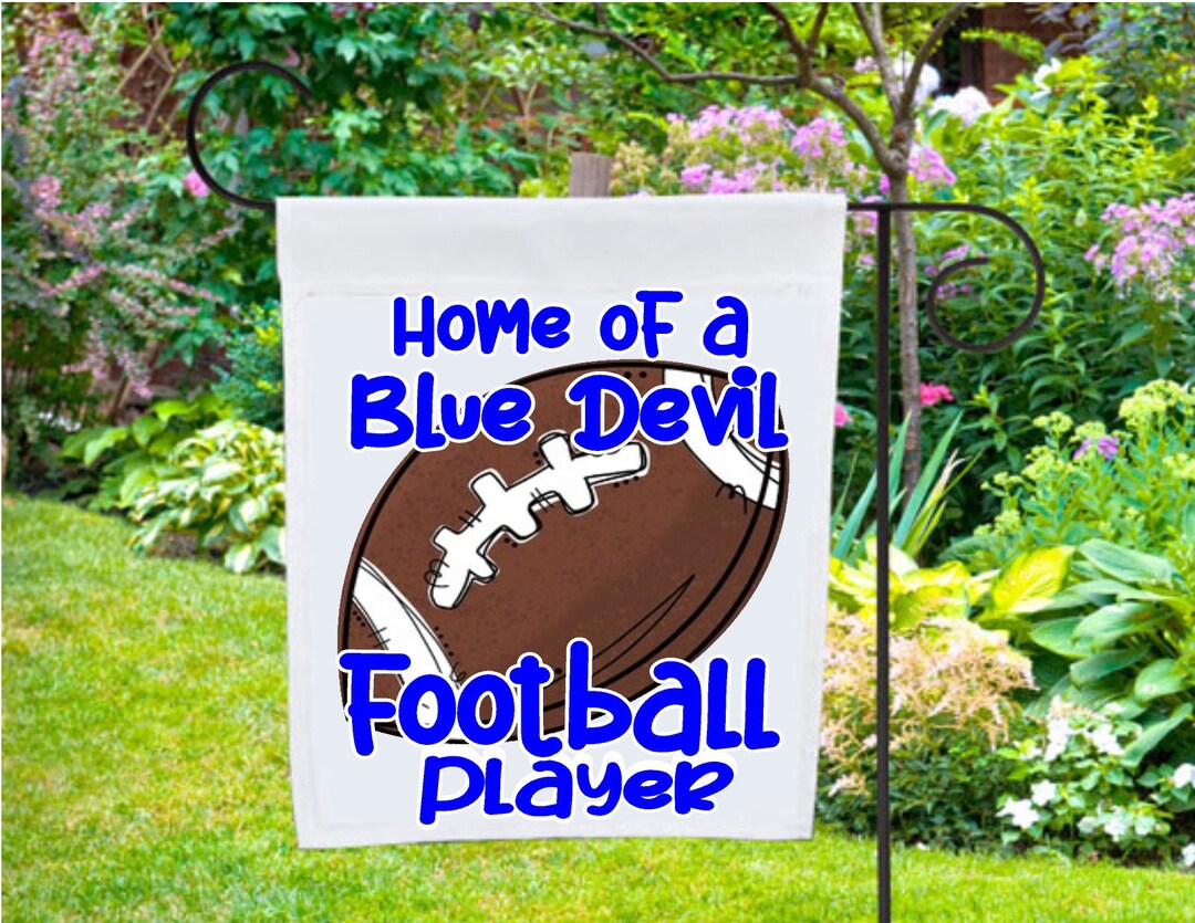 Custom Football Team Garden Flag / Yard Decor / Flag / Personalized ...