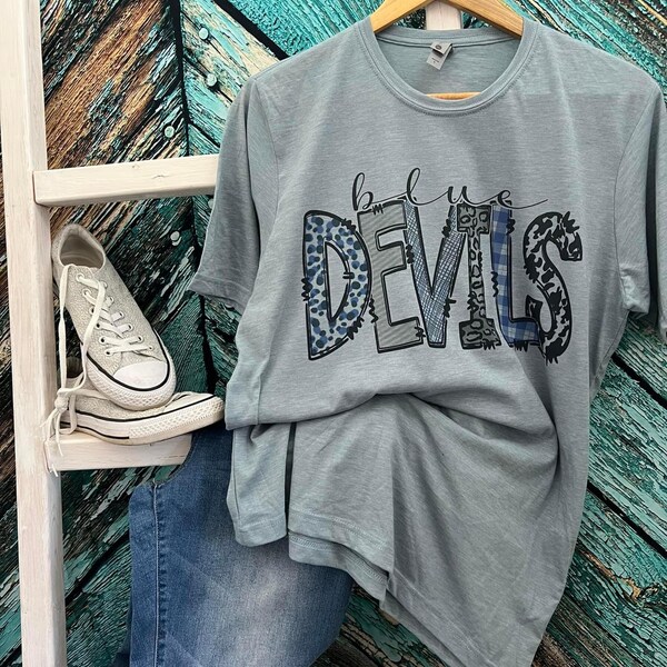 Blue Devils Shirt - Etsy