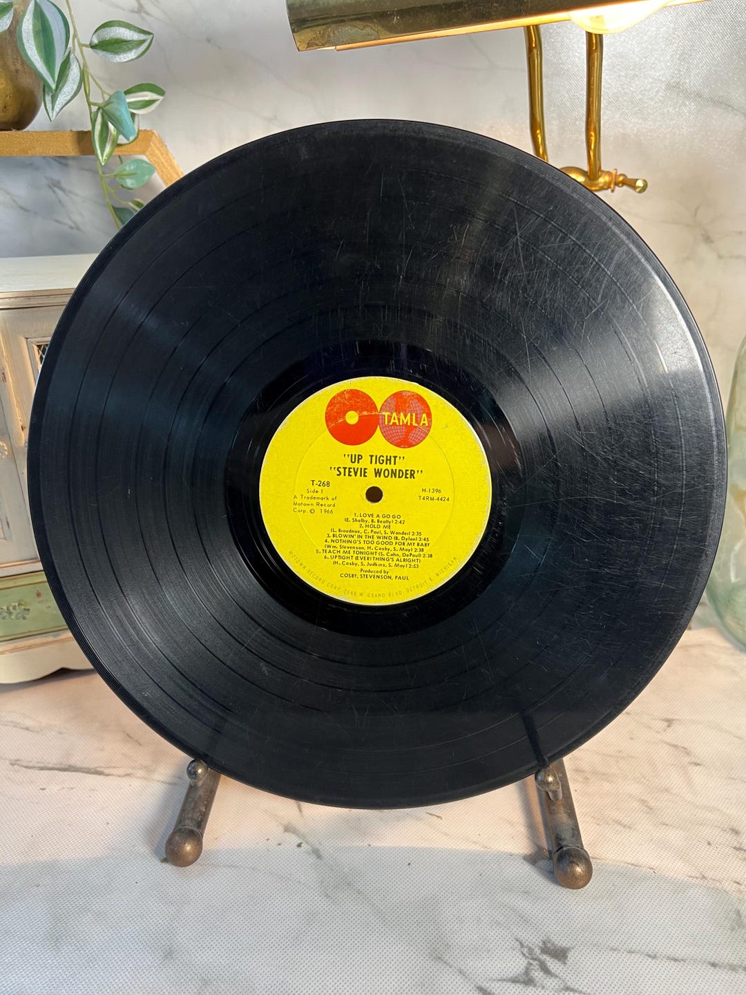 Vintage Stevie Wonder Up-tight Tamla TS 268 LP Album Record Motown ...