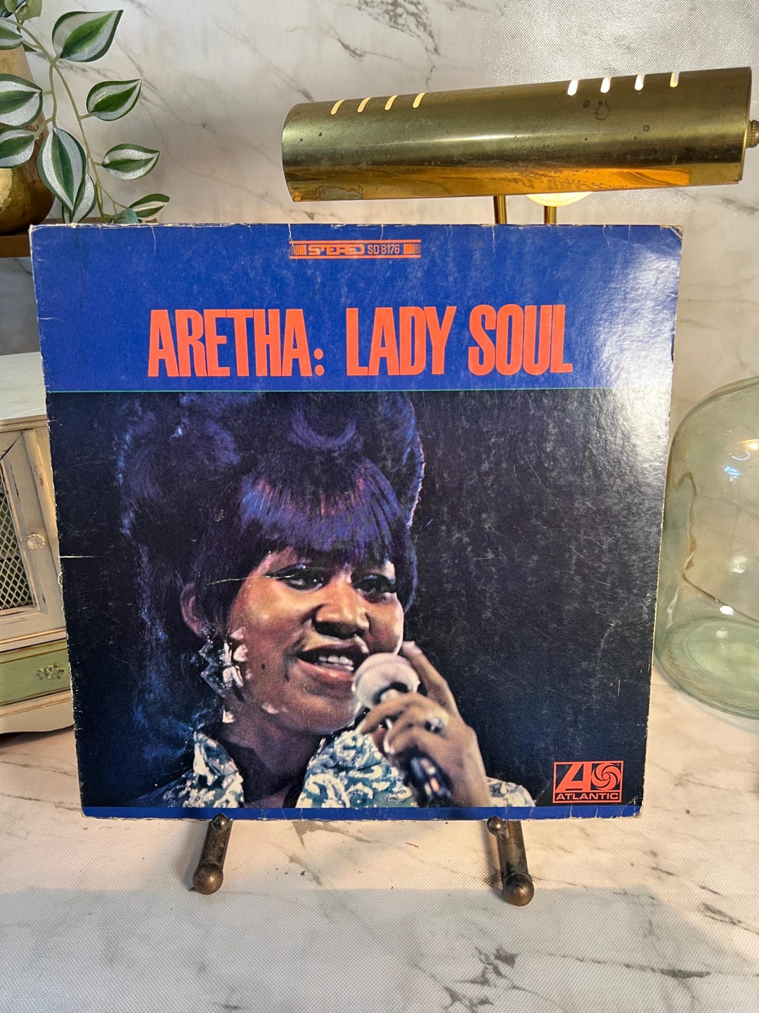 Vintage Album Cover ONLY Aretha Franklin - Lady Soul Album Funk / Soul ...