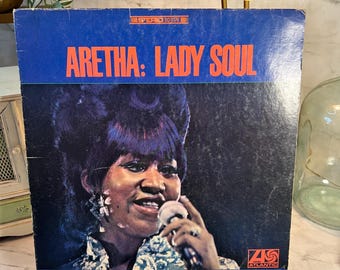 RARE, Vintage, Aretha Franklin - "lady Soul", Vinyl LP Record Album ...