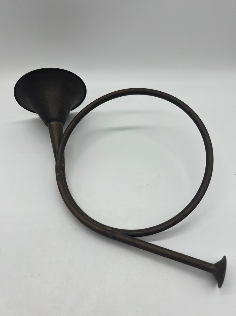 Vintage Brass Bugle Type Wall Hanger Decor - Etsy