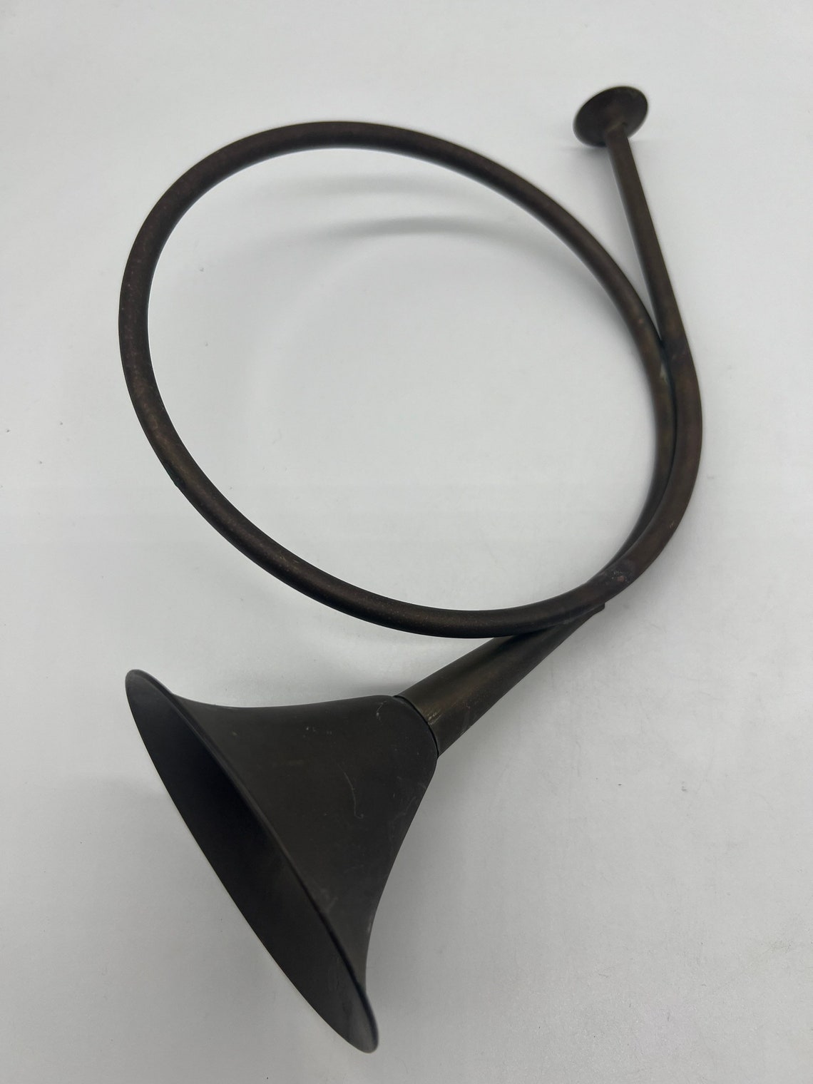 Vintage Brass Bugle Type Wall Hanger Decor - Etsy