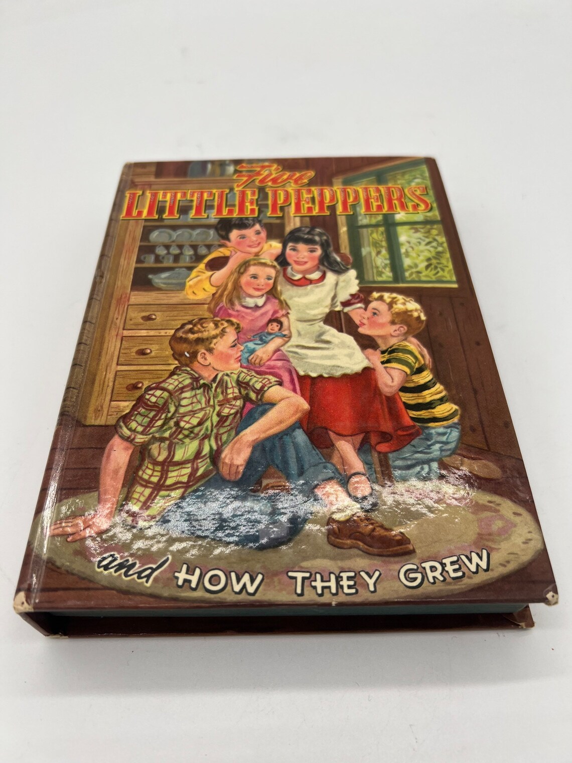 Vintage Childrens Book Five Little Peppers and How They Grew by ...