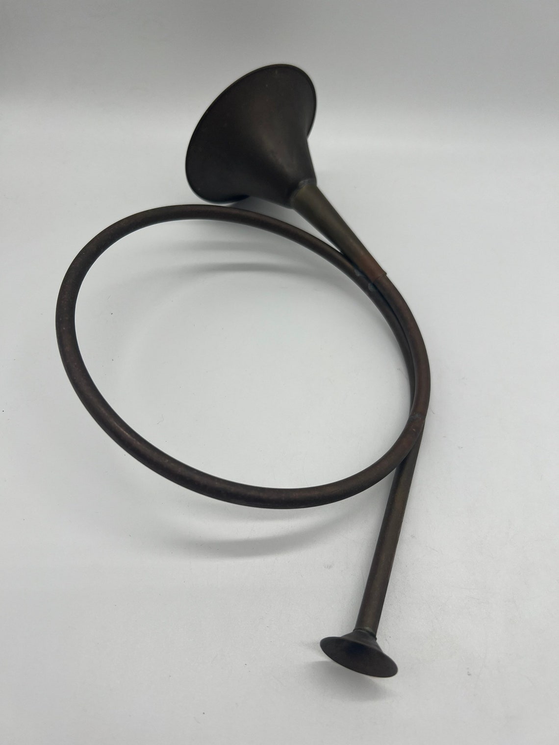 Vintage Brass Bugle Type Wall Hanger Decor - Etsy