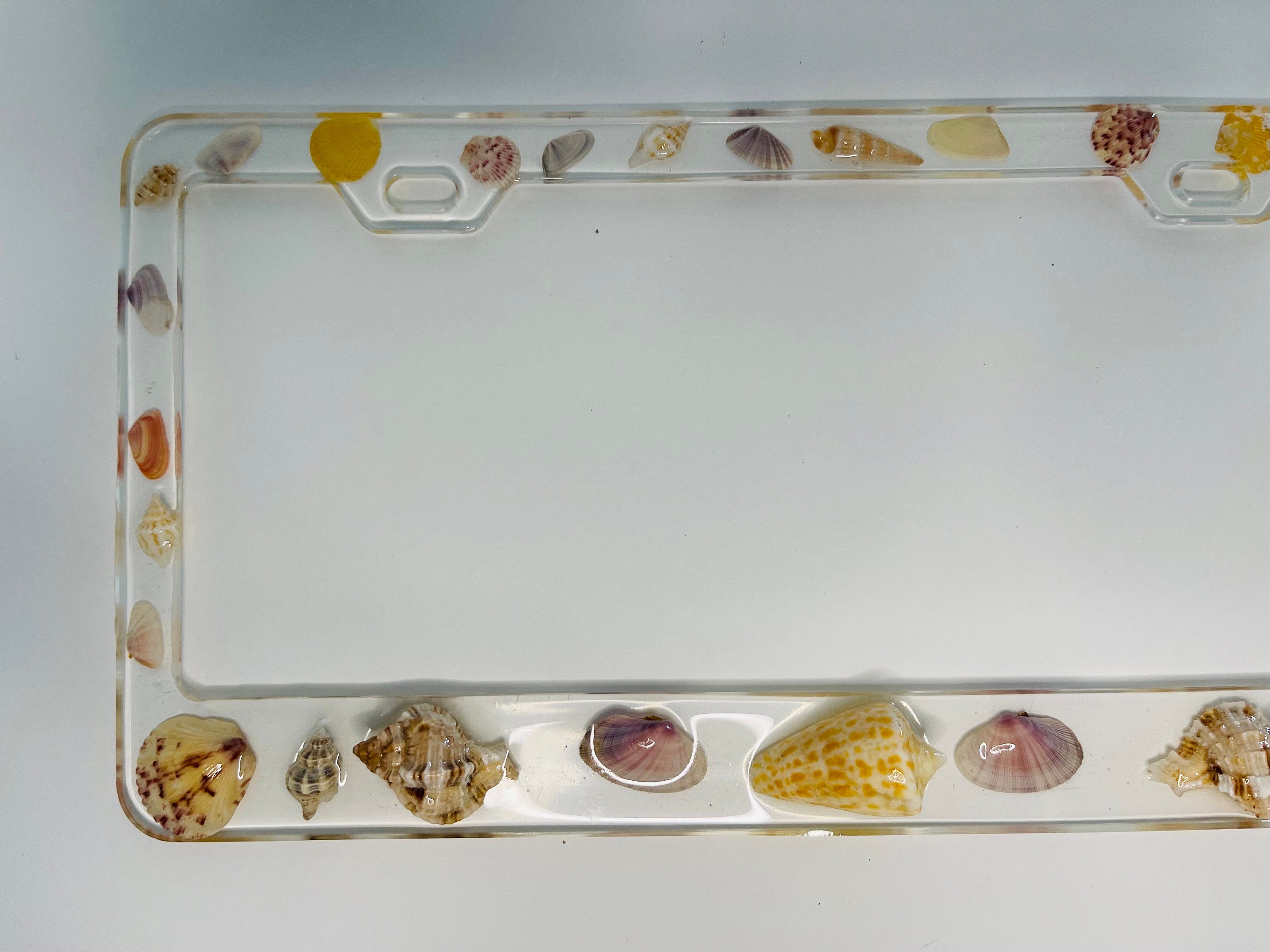 Beach License Plate Cover, Beachy License Plate Frame, Sanibel Island ...