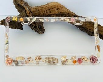 Beachy License Plate Frame - Etsy