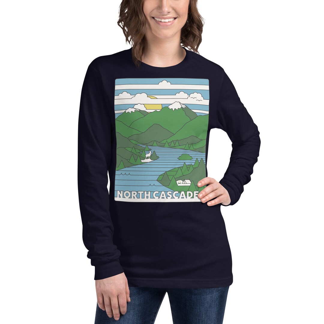 Cute North Cascades National Park Shirts Vintage Washington - Etsy