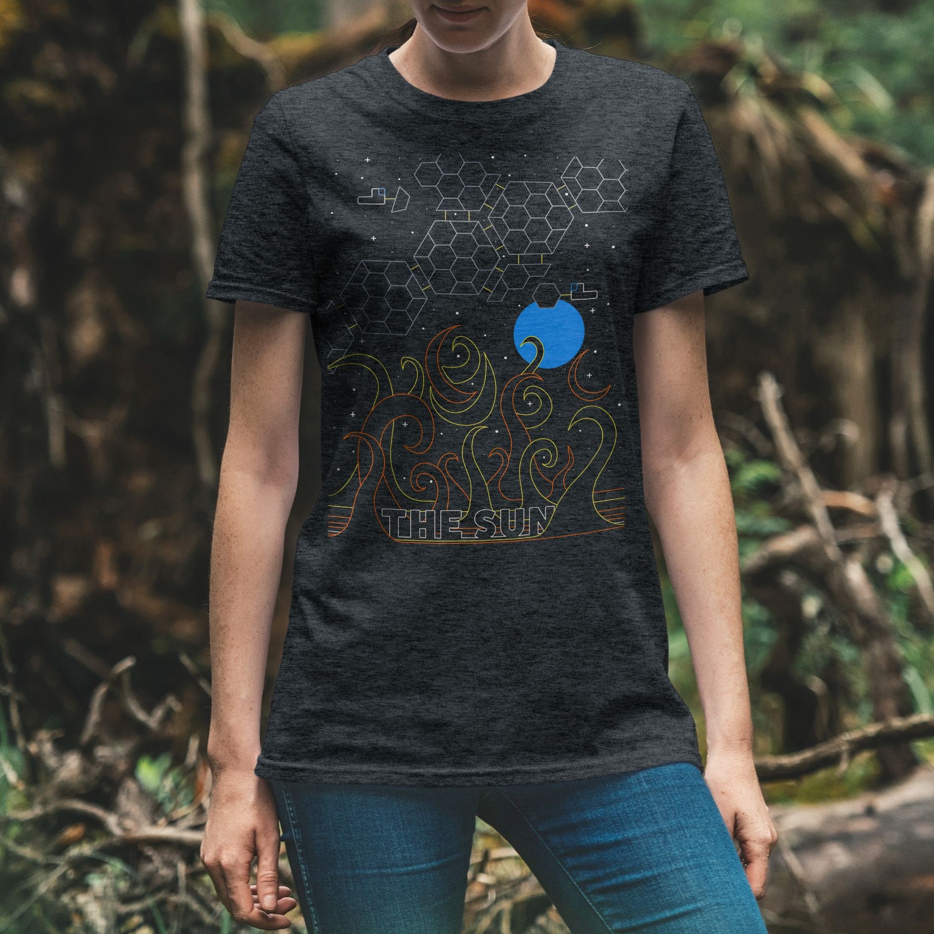 Retro Visit the Sun National Park Shirts - Unisex Solar System Shirts ...
