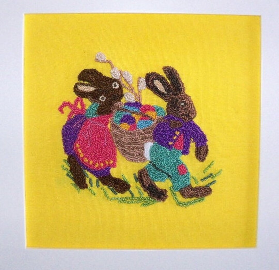 Punch Needle Designs, Gathering Eggs Pattern, Ultra Punch Needle 3 ...