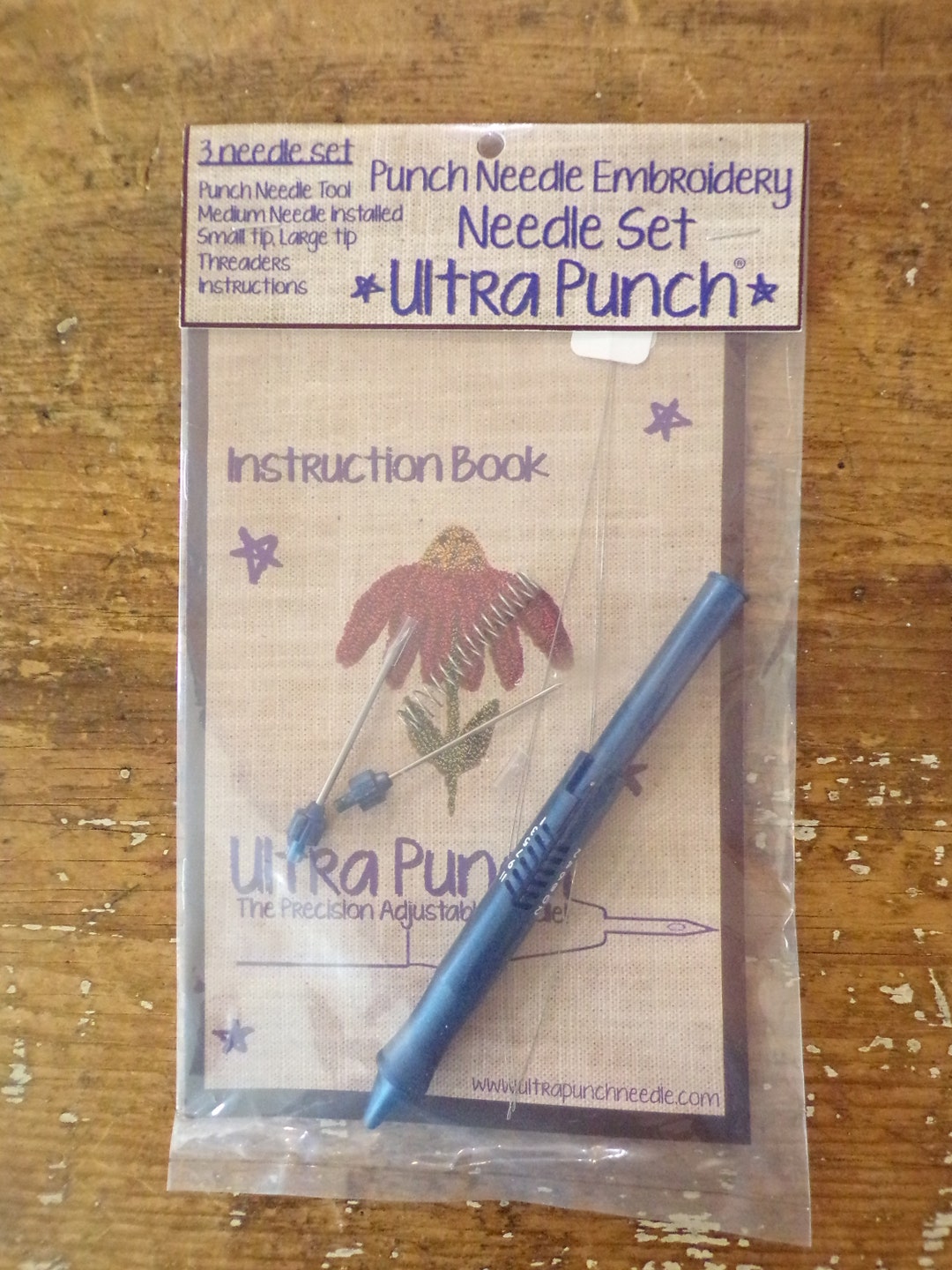 The 3piece Ultra Punch Needle Set, Small, Medium & Large Tips, 2 ...