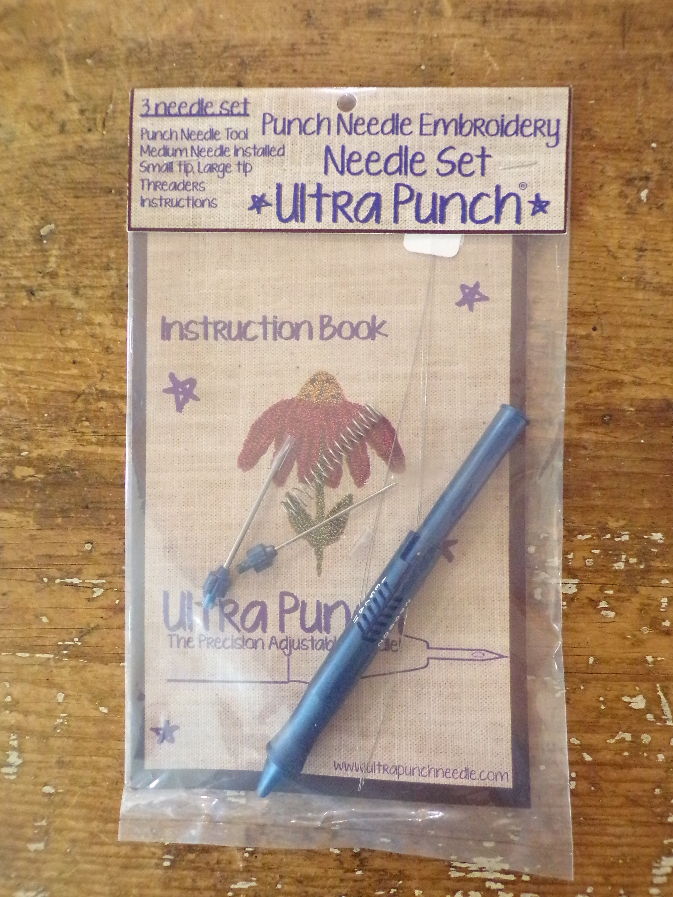 The 3piece Ultra Punch Needle Set, Small, Medium & Large Tips, 2 ...