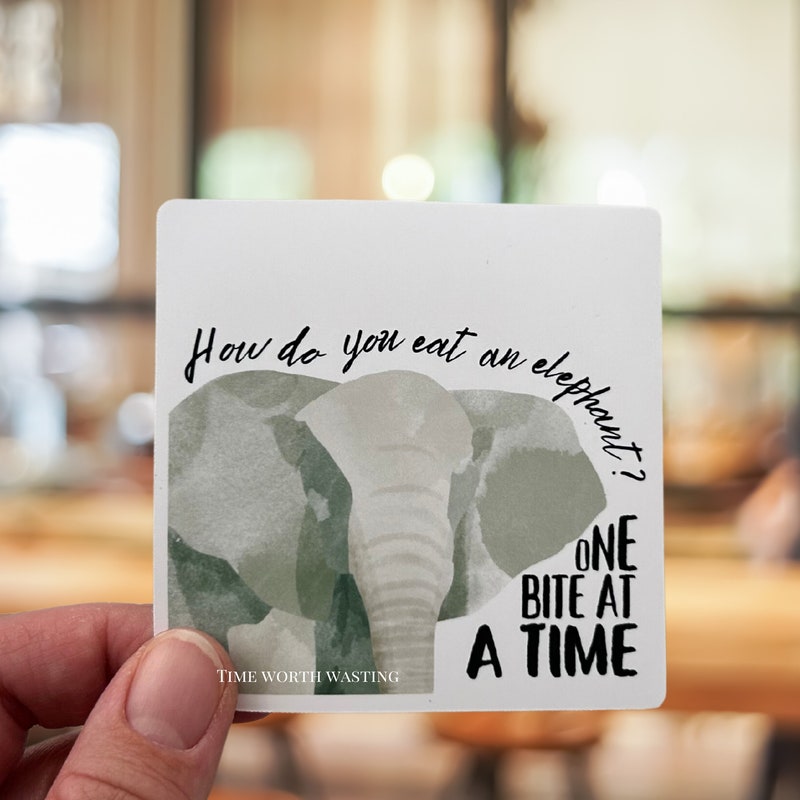 Elephant Labels - Etsy