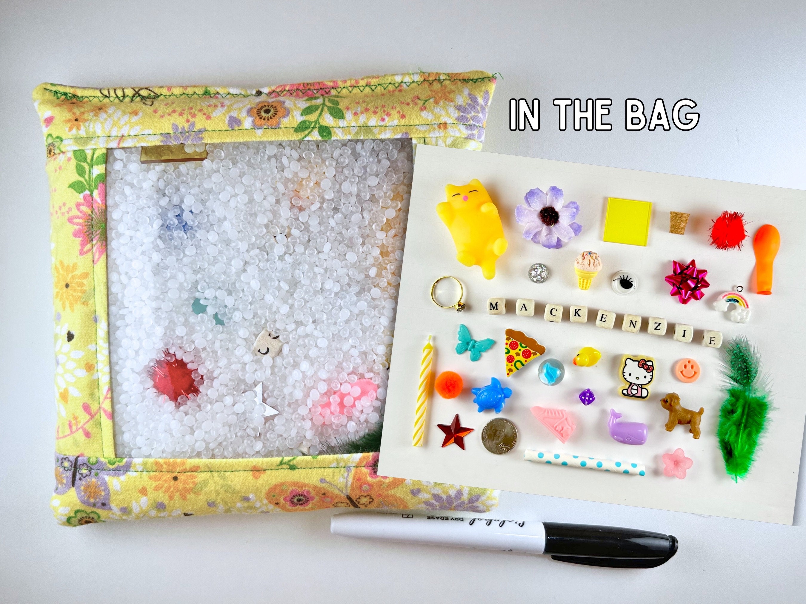 Personalized Seek and Find Sensory Bags Ispy Game Weighted Discovery ...