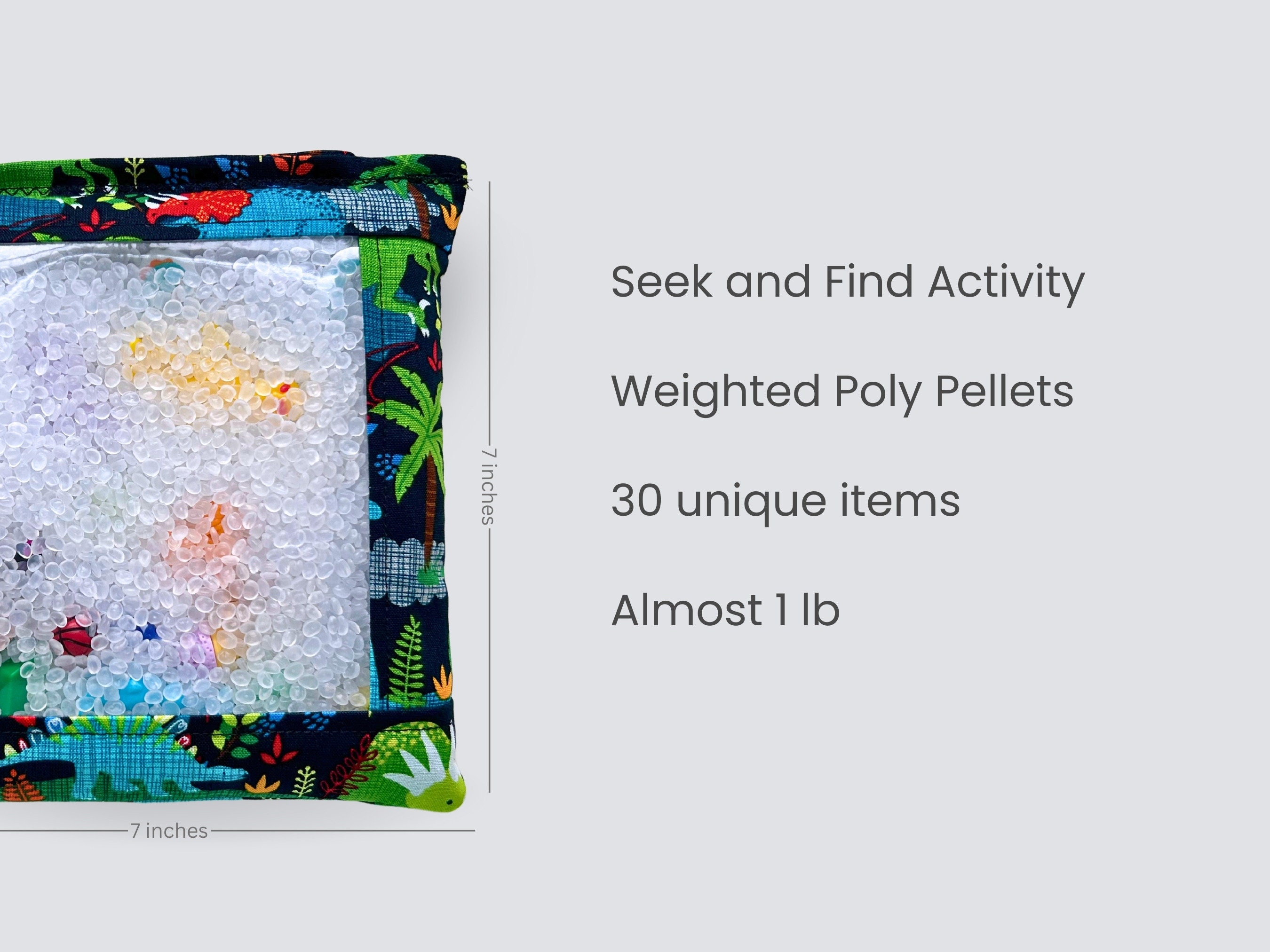 Seek and Find Sensory Bags Ispy Game Weighted Discovery Bags Quiet ...