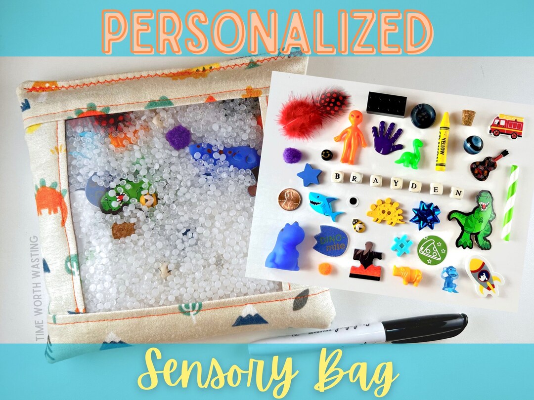Personalized Seek and Find Sensory Bags Ispy Game Weighted Discovery ...