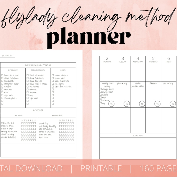 Flylady Printable - Etsy