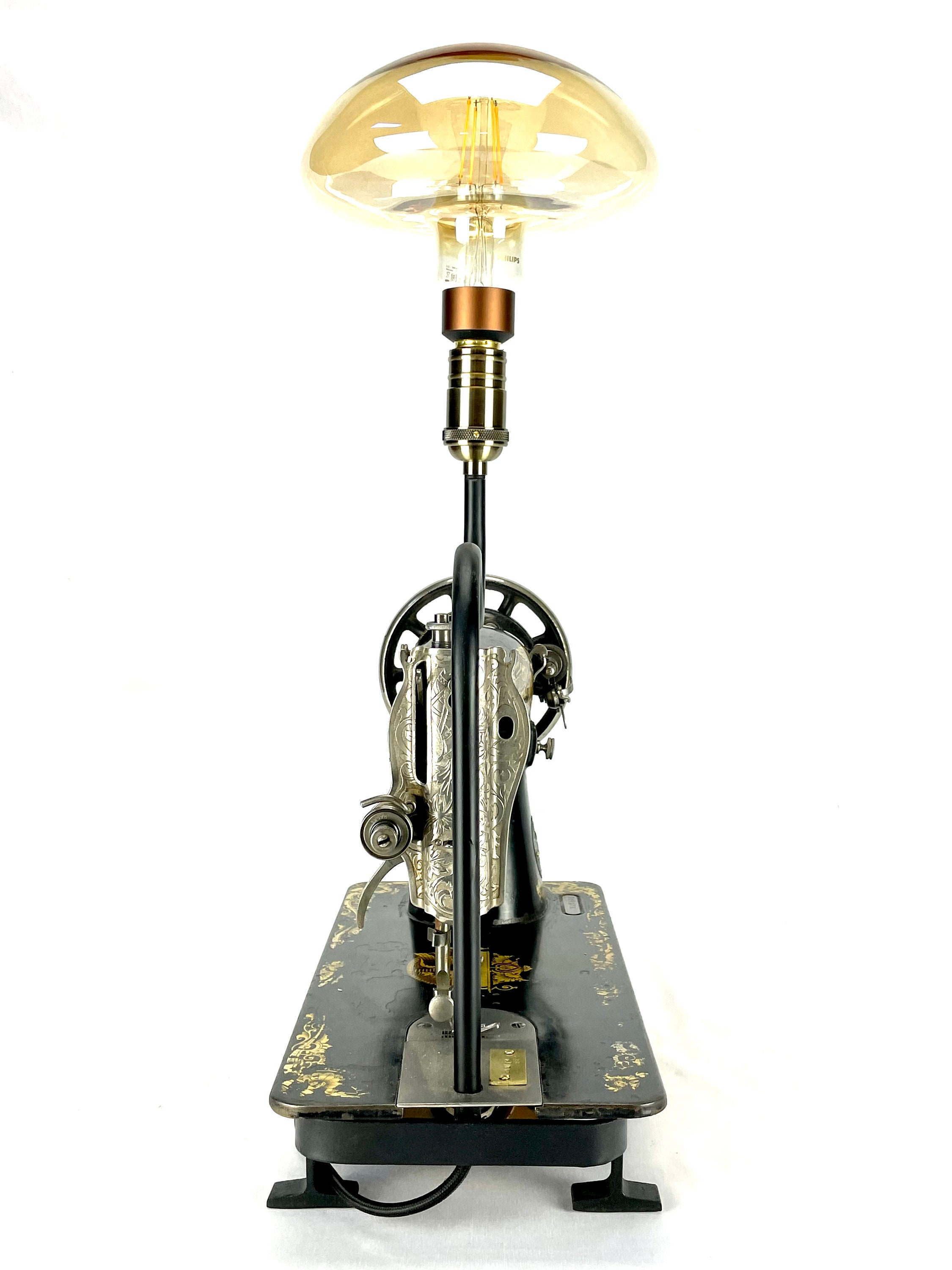 Lamp Antique Singer Sewing Machine 1920 - Etsy