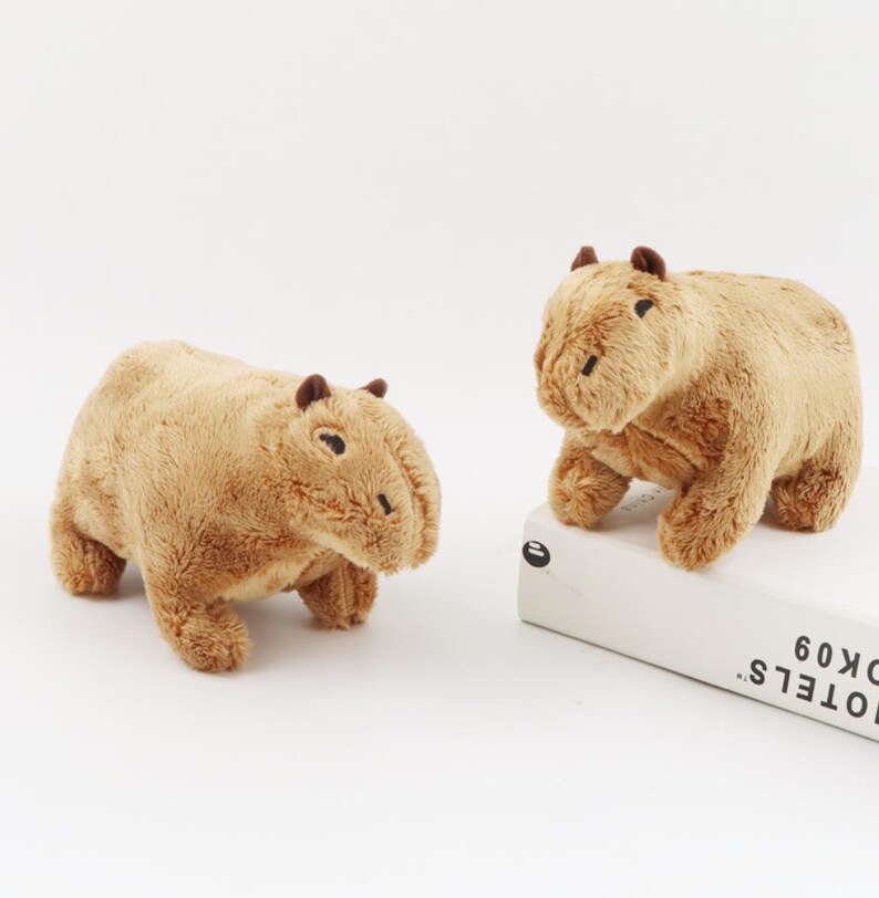 Capybara Doll Capybara Plush Toy Animal Doll Cute - Etsy