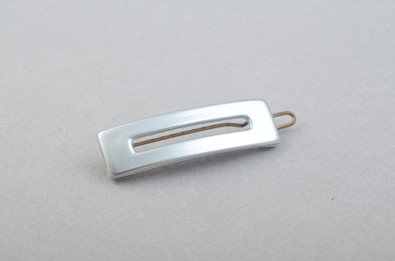 CLEARANCE SALE - Classic Loop Hairpin - Mini Openwork Rectangle ...