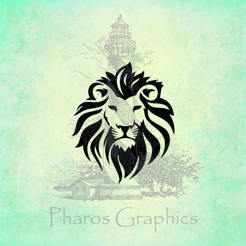 Lion SVG, PNG Cut File, Clipart, Lion SVG, Vector, Graphics - Etsy