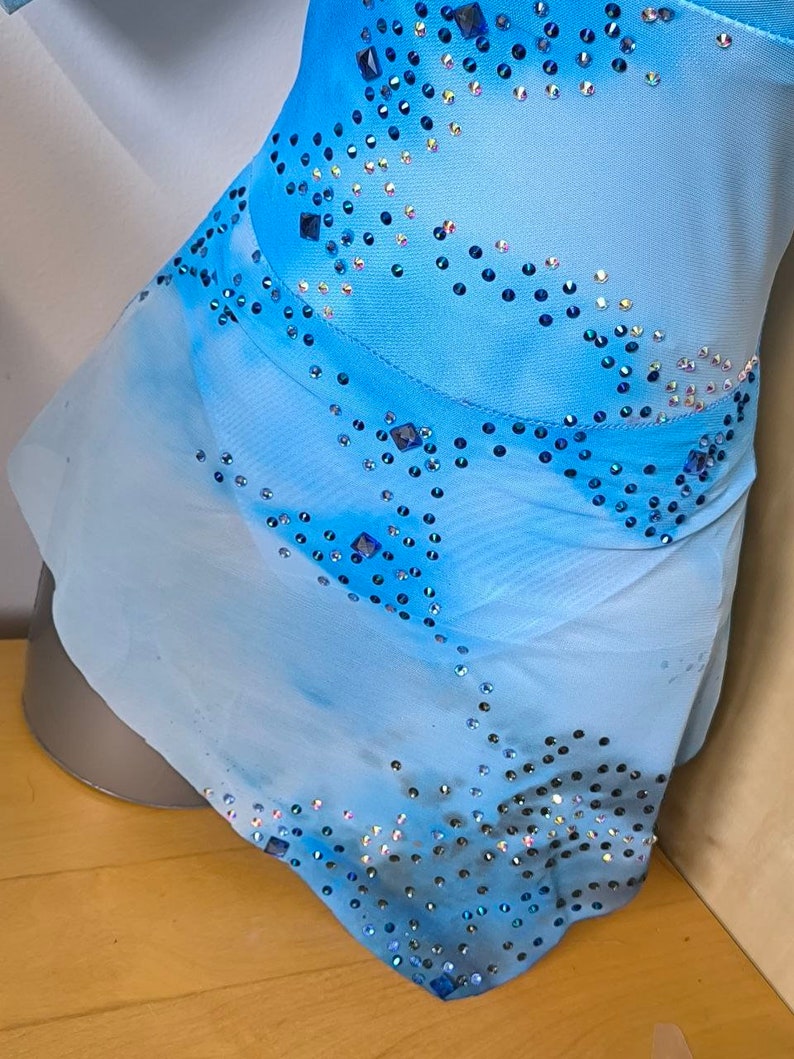 AVATAR Competition Figure Skating Dress Size 12-13 Yrs - Etsy